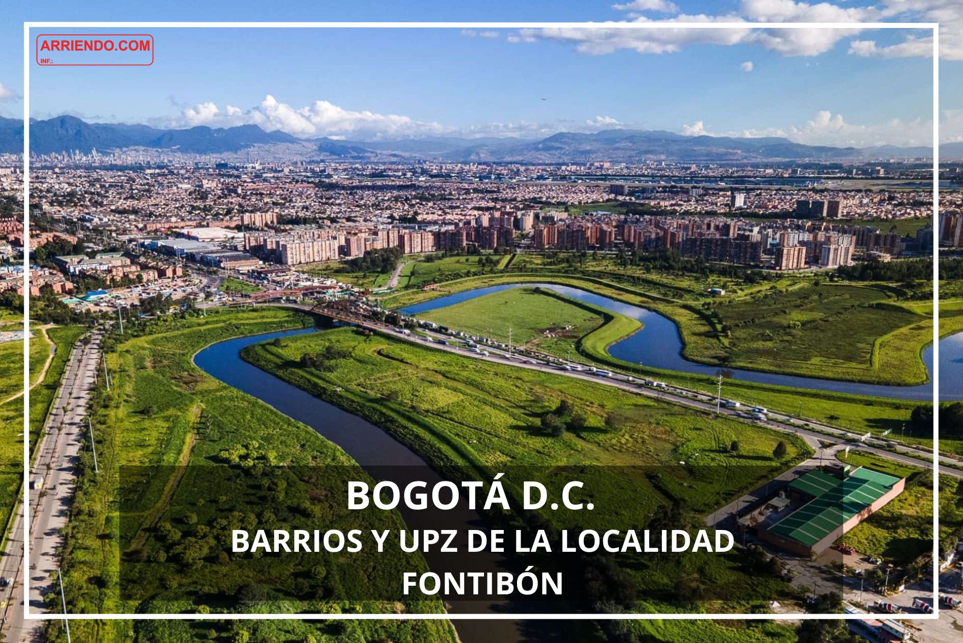 UPZ y barrios que conforman Fontibón, Bogotá 2025